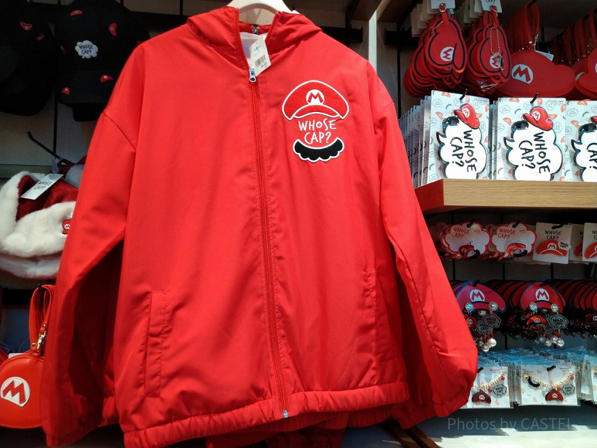 スーパーマリオ「Whose Cap?」ジャンパー| キャステル | CASTEL ディズニー情報