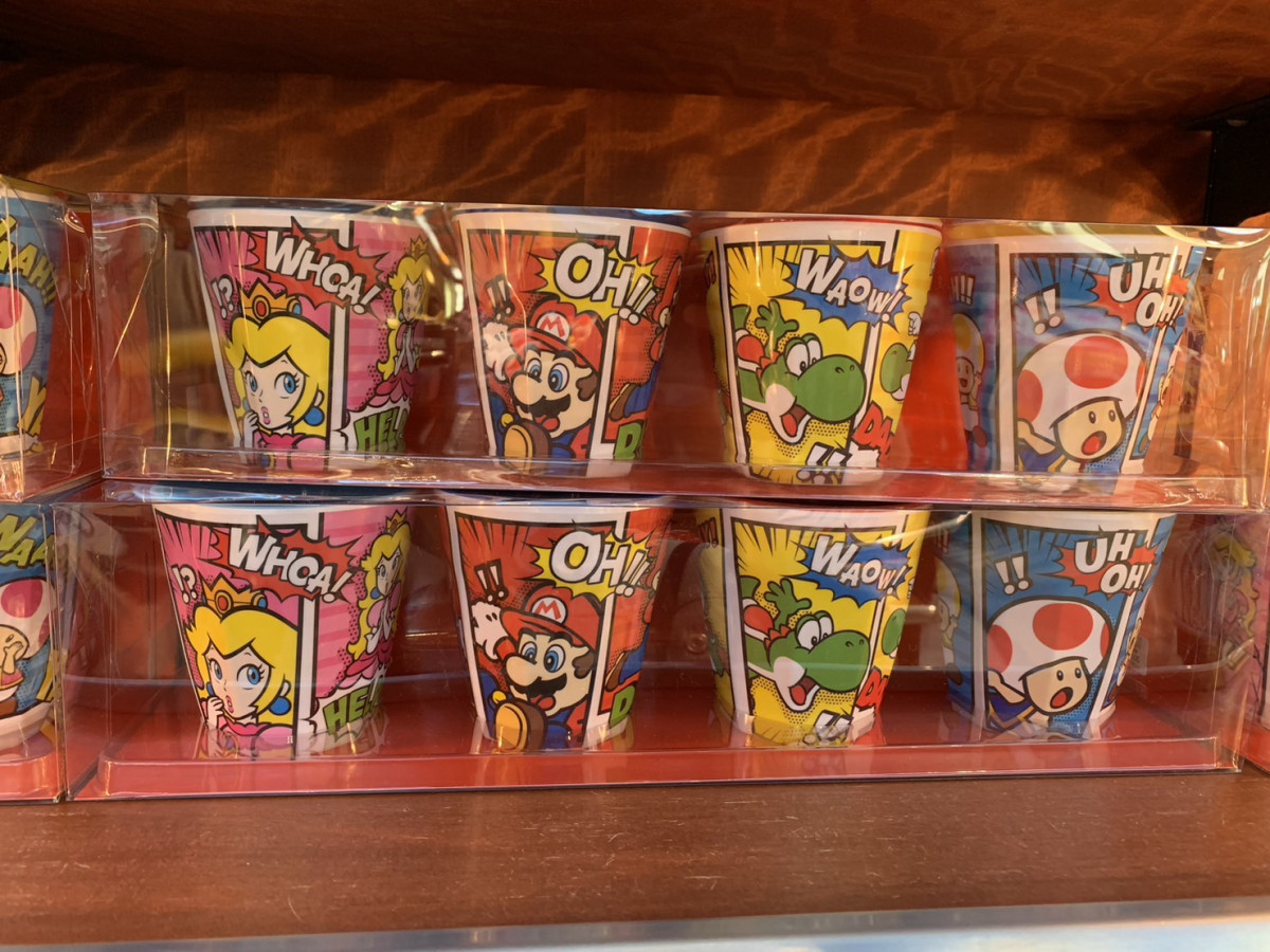 USJ2023/スーパーマリオのメラミンコップセット| キャステル | CASTEL ディズニー情報